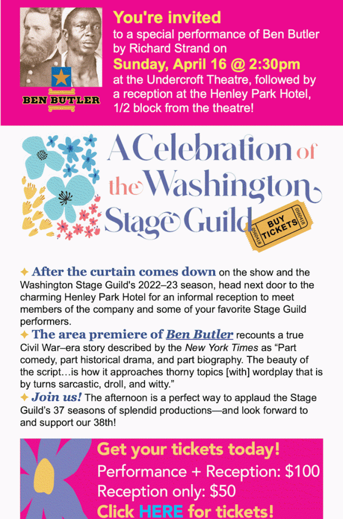 Washington Stage Guild | Stage Play Washington DC‎ A D.C. theater of ...